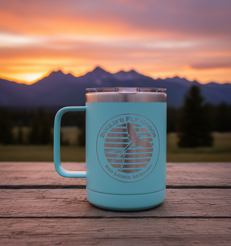 Fly Fishing Drinkware - Mugs & Tumblers | Buglife Fly Fishing